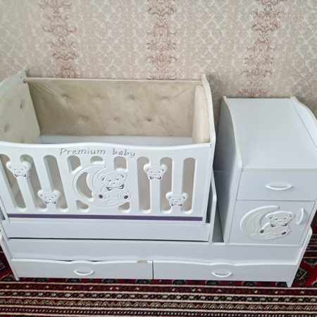 Детский монеж 3в1 кровать мебельный мдф