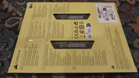 Новая оперативная память CORSAIR Vengeance RGB 32GB DDR5 7000mt/s.