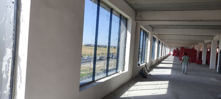 Межкомнатные перегородки, витражи, двери из Закалённого стекла 10 мм
