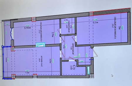 СРОЧНО! евротрешка на Братских в City Mall успей 75м2 выкуп!`