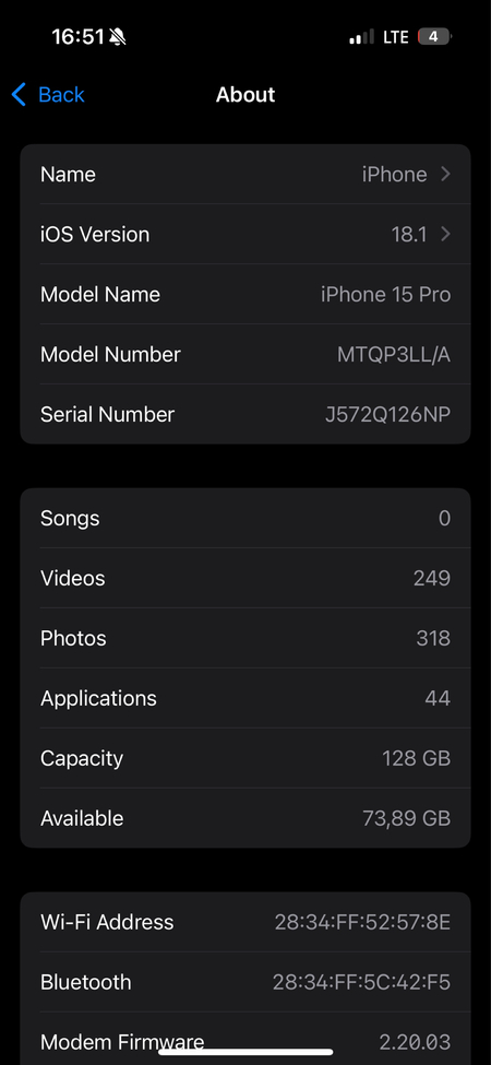 iphone 15 pro 128gb