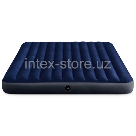Надувной матрас двуспальный широкий 183х203х25 см Intex 64755