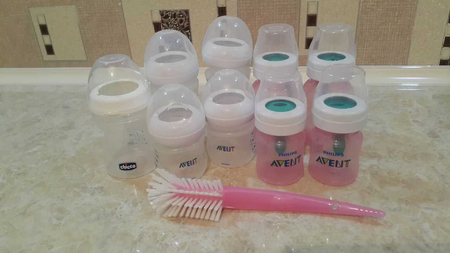 Бутылочки для кормления Philips Avent. Б/у