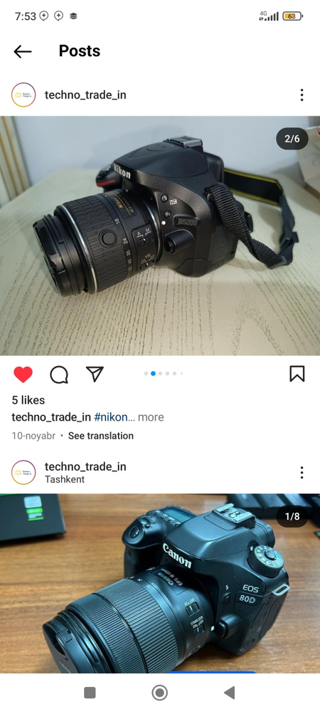 Nikon 5200 yangidek