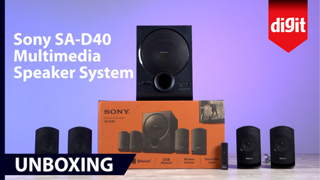 Акустические системы Sony SA-D40, для домашнего кинотеатра