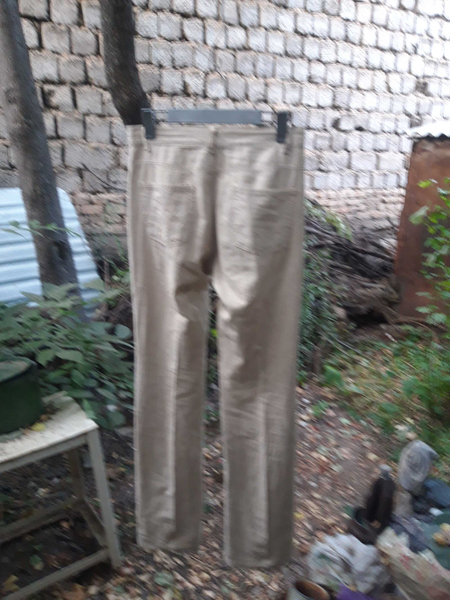 Новые мужские льняные джинсы