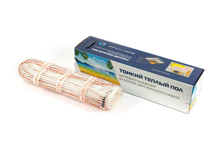 Тёплый пол нагревательные маты