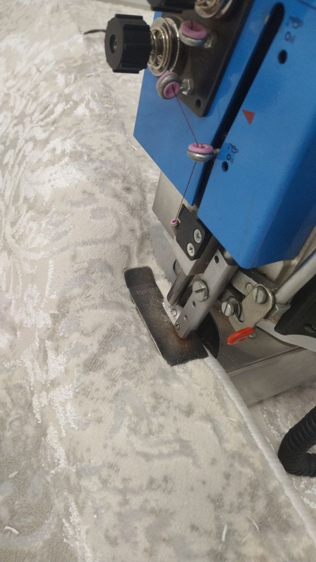 Gilam mahsulotlarini kesish, tikish. Zinalarga gilam ustanovka qilish