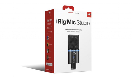 Микрофон студийный цифровой iRig Mic Studio IK MULTIMEDIA