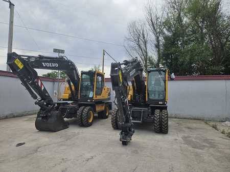 Колесный экскаватор VOLVO EW145B