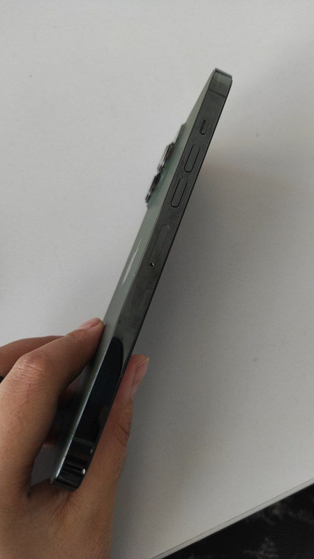Apple 13 pro max green 256gb 89% ideal