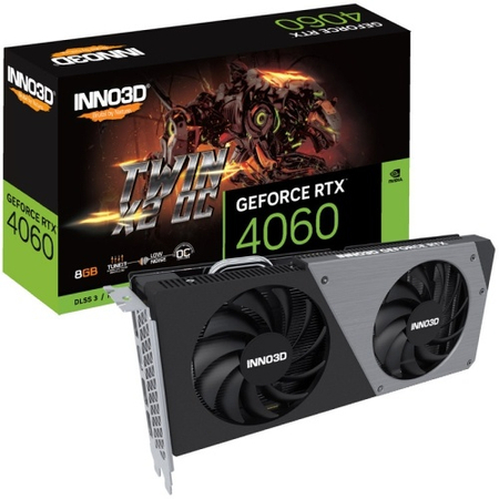 Видеокарта GIGABYTE GeForce RTX 4060 WINDFORCE OC (GV-N4060WF2OC-8GD)
