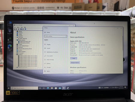 Acer core i5 qoshimcha videokartalik idealidan keldi