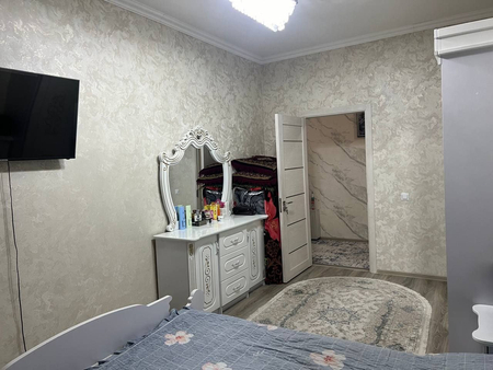 .Янгидархон 3хона 5чи кулай этаж 75м2 евроремонт раздельный мебельтехн
