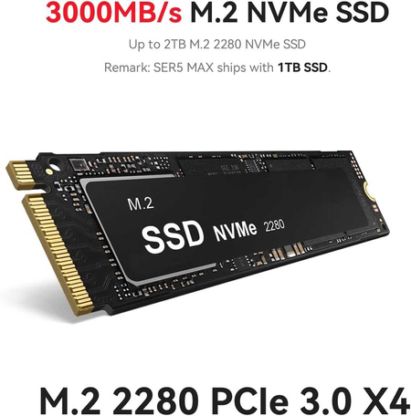 МиниПк MIniPC Beelink SER5 MAX AMD Ryzen 7 5800H 32GB/500GB