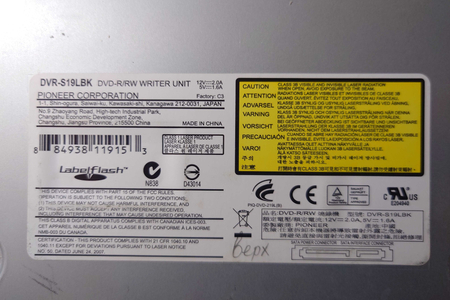 Приводы Pioneer DVD-R/RW Writer Unit, DVR-S19LBK, 2 штуки