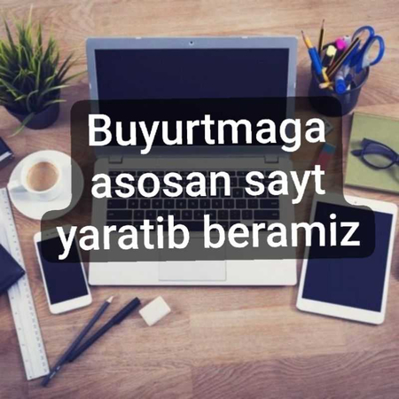 Sayt yaratib berish xizmati