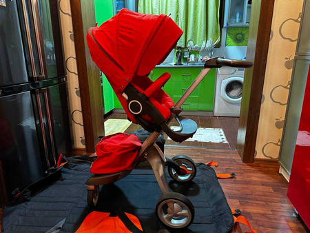 Коляска STOKKE (ОРИГИНАЛ) в отличном состоянии!