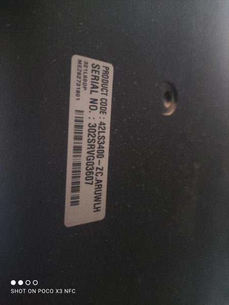 Televizor LG 42 zor holatda
