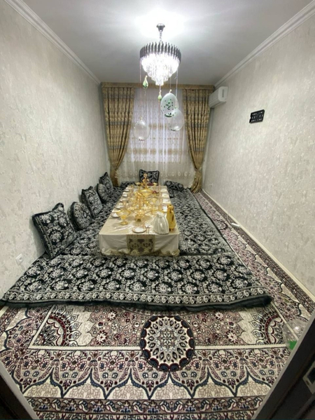 .Продам 2комнатную 58м2 в Янгичоштепа Разделный евроремонт с балконом.