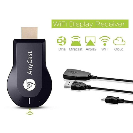 Miracast AnyCast M4 WiFi донгл для подключения Android iOS HDMI 1080p