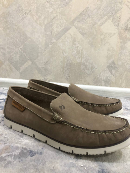 Макасины из натуралнога набука