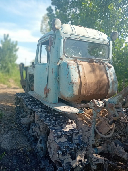 Бульдозер дт75 казахстон .