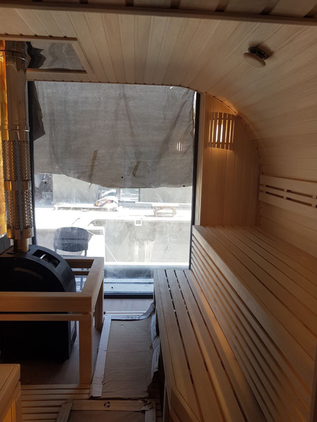 Sauna Finskiy va Russkiy Banya qoramiz Строительство финских саун баня