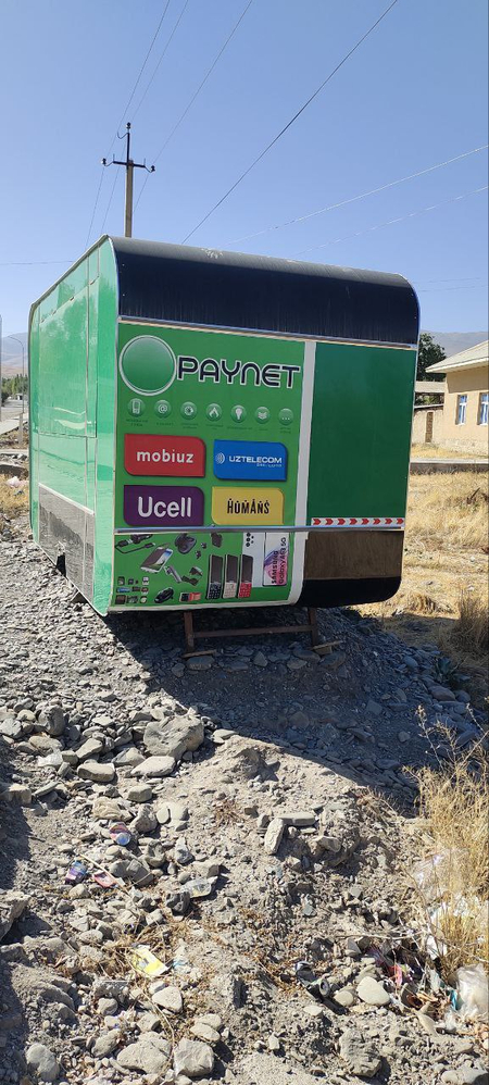 Koʻchma vagon 4 ha 2 magazin qilsa xam boʻoadi