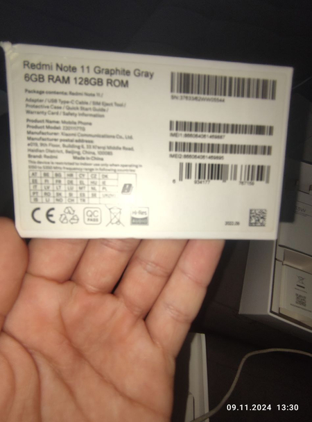 Redmi NOT 11  Hich qayog\\\'i almsh magan