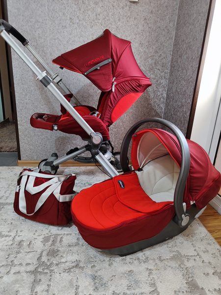 Коляска Chicco Duo I-Move 2-1 б/у