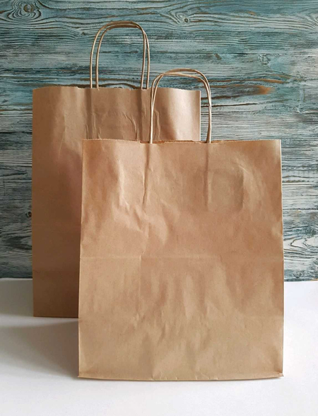 Крафт пакеты и бумажные пакеты (Kraft paket) в наличии