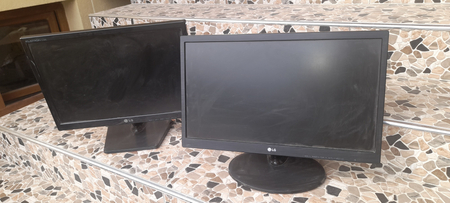 Monitorlar sotiladi LG  HP 20 LED Kolechstva bor