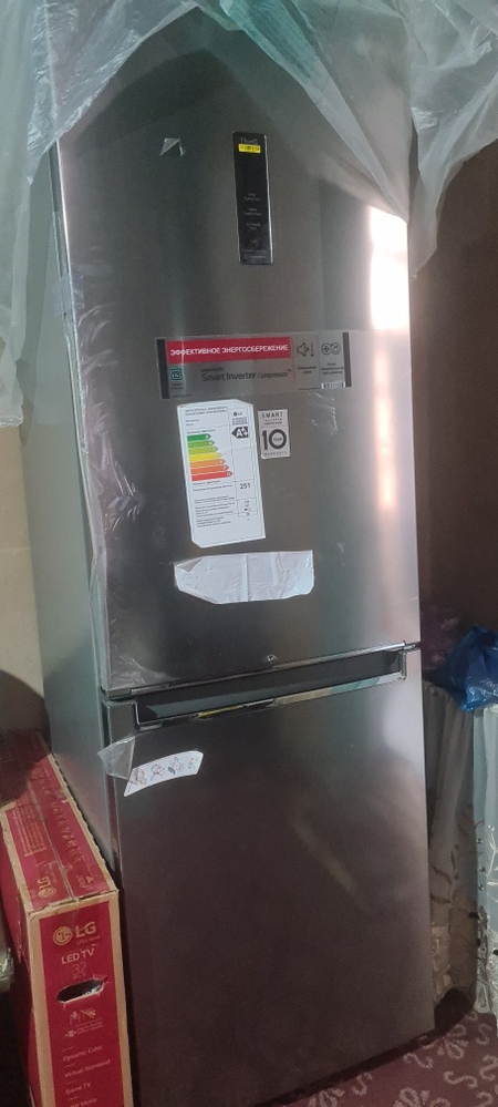 LG холодильник 2камерни smart Inverter