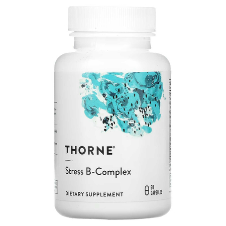 Thorne Research, комплекс витаминов группы B, против стресса, 60 капс.
