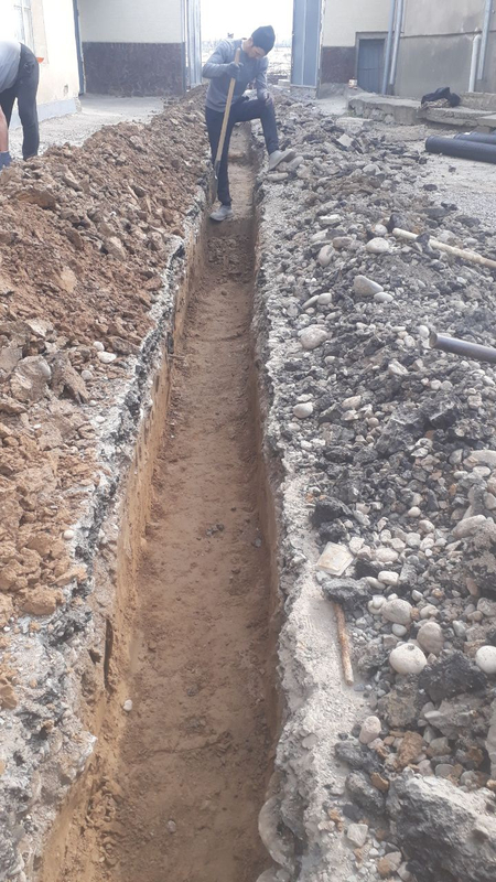 КАНАЛИЗАЦИЯ ишларини бажарамиз. Канализация, водопровод, траншеи казиш
