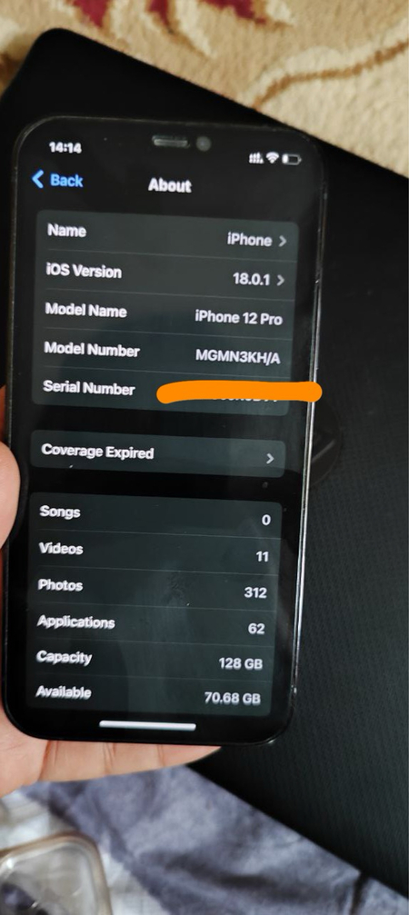 Iphone 12 pro garantiya
