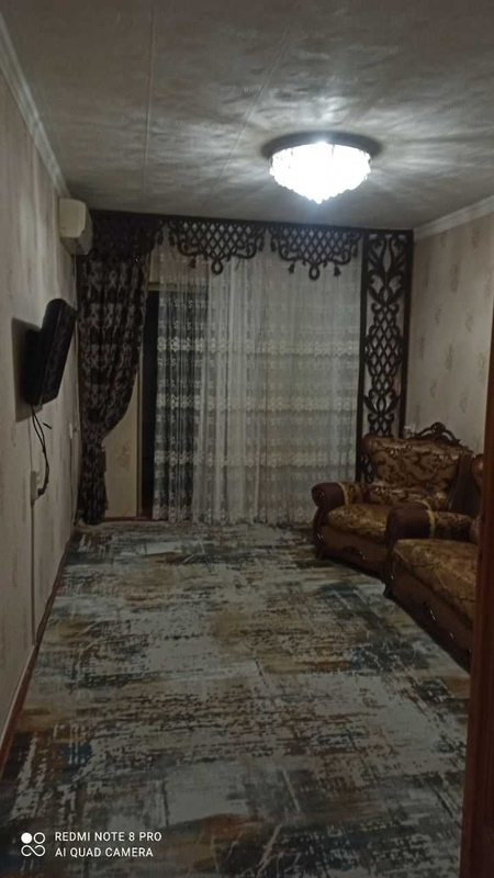 Кушбеги 2/4/5 с двумя балконами с обстановкой аренда
