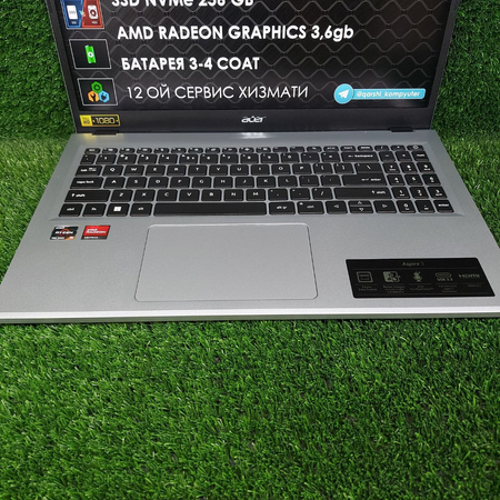 acer Ryzen5 7520 8gb 256gb