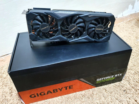Продам Gigabyte RTX 2070 Super в идеальном состоянии. Полный комплект