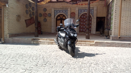 150cc benzin Tank Scooter yangi