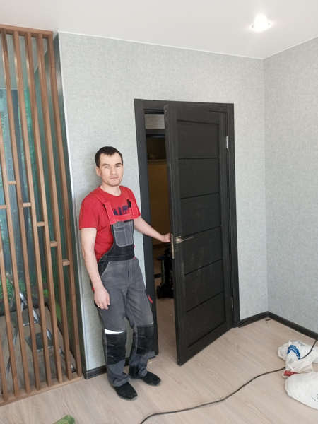 Установка двери межкомнатные