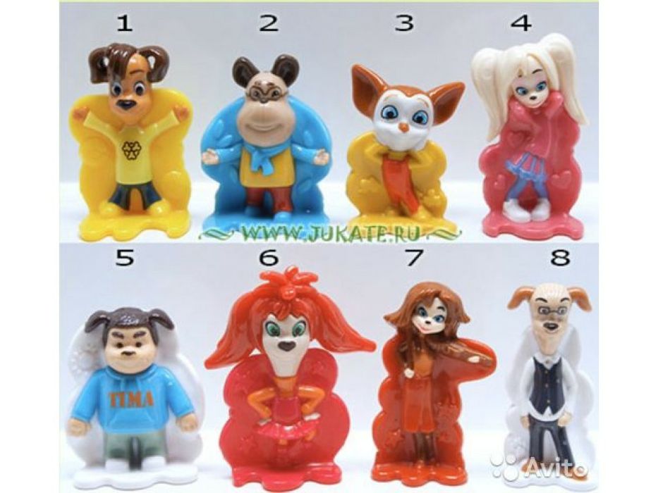 Киндер-игрушки из серии 