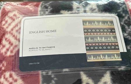 Плед English home