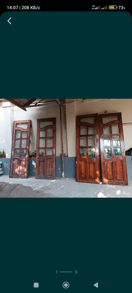 Eshiklar sotiladi. 4 ta 247 ga 81 pul kerakligidan sotilmoqda dastafka