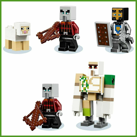 Конструктор Minecraf World Аванпост разбойников