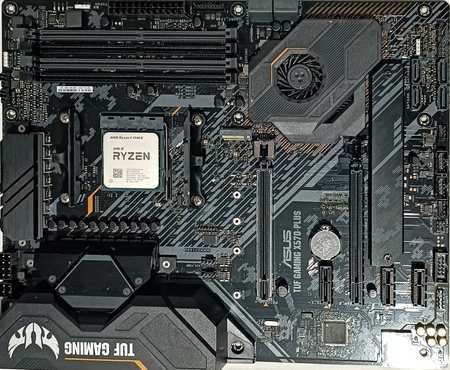 Asus Tuf Gaming X-570 plus+AMD Ryzen 9 5900 X из США