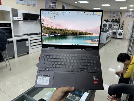HP ENVY Choco 360• gradusga buriladi Ryzen 7 Ozu-12GB Ddr5 512-Ssd ‼️