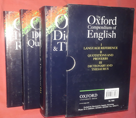 The Oxford Compendium of English.