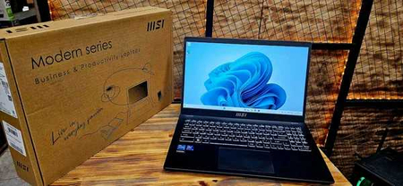 Ноутбук MSI Modern 15, Core i5-1235U, DDR 8GB, SSD 512GB, 15.6 FHD IPS